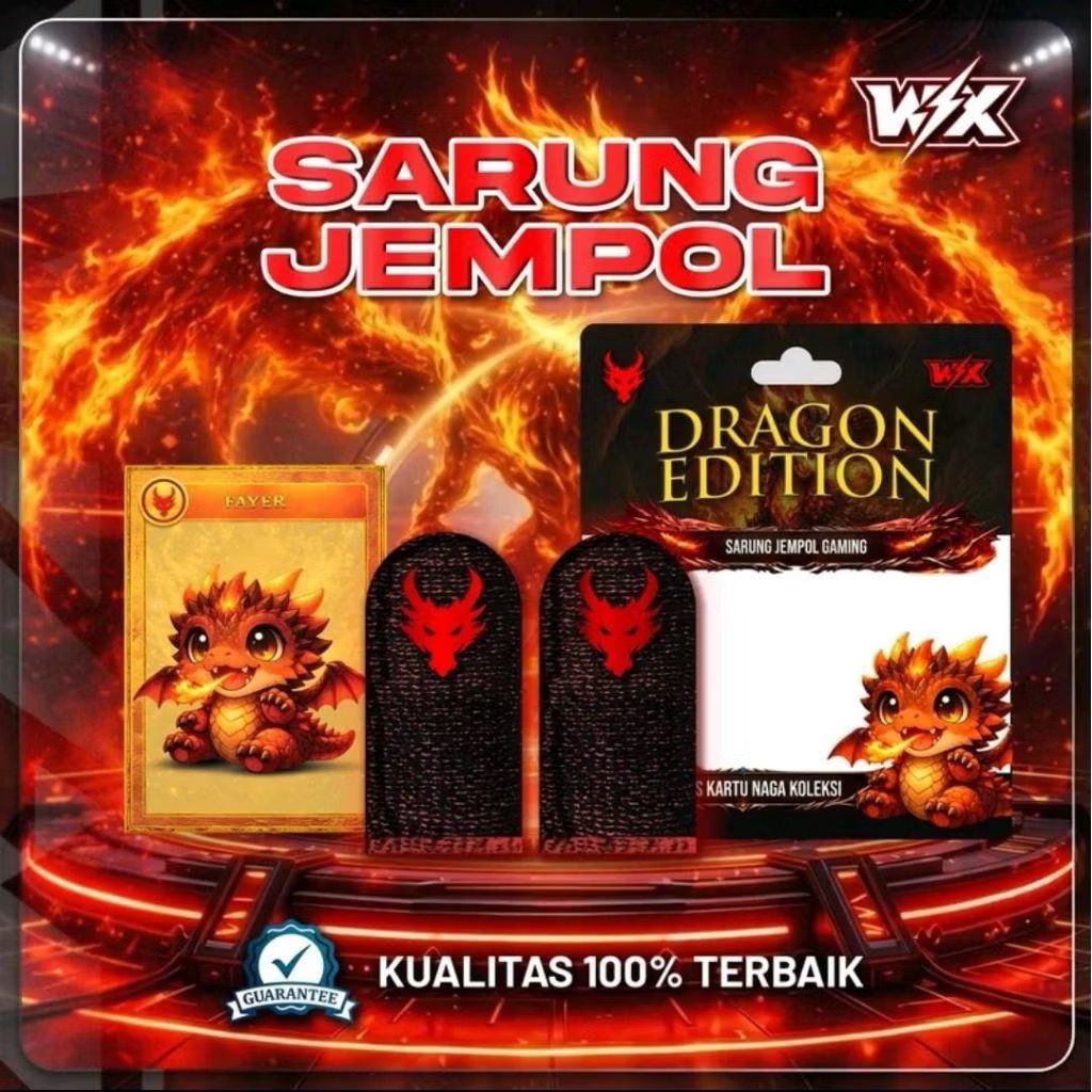 Jual Original- Sarung jempol Gaming WX Legends by Willie Salim | Shopee ...