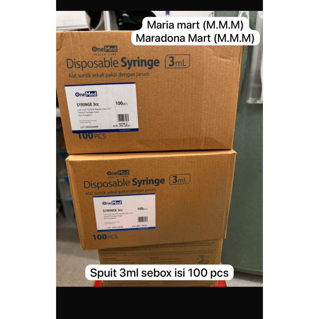 Jual Spuit 3 CC Terlengkap & Harga Terbaru Mei 2026 | Shopee Indonesia