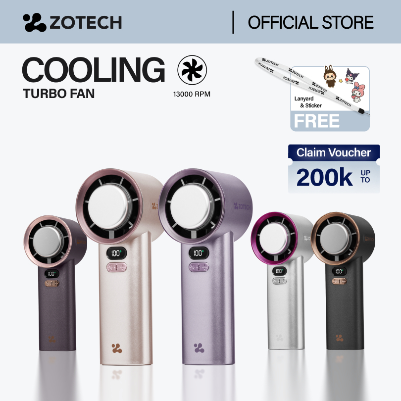 Jual ZOTECH ZT-32 Cooling Turbo Fan 100 Gear Wind High-Speed Turbo ...