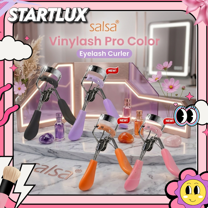 Jual Salsa Vinylash Premium Color Eyelash Curler | Penjepit Bulu Mata ...