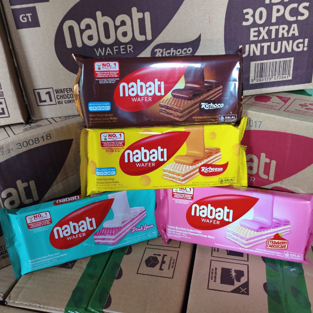 Jual Nabati Wafer 1 Dus Isi Terlengkap & Harga Terbaru Juni 2026 ...