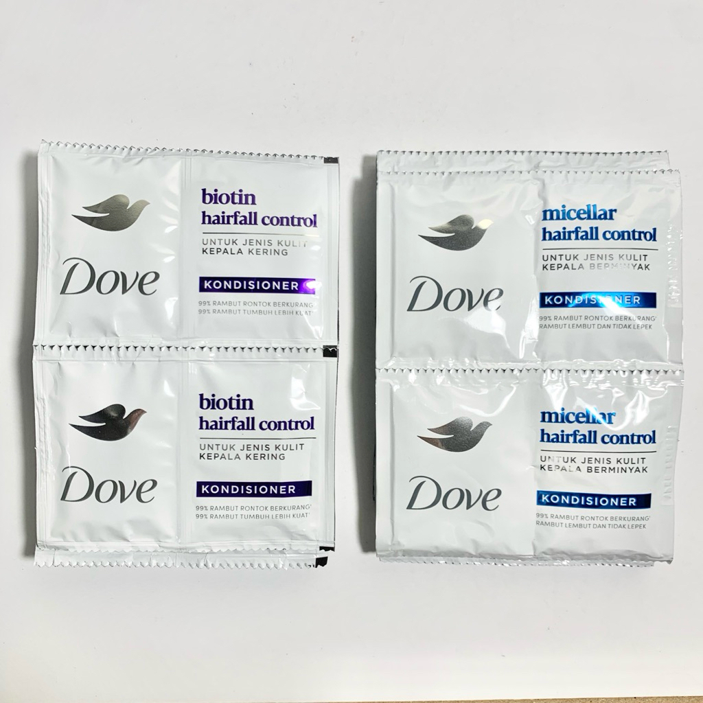 Jual DOVE Biotin Hairfall Control Kondisioner & Shampoo Dove Micelar ...