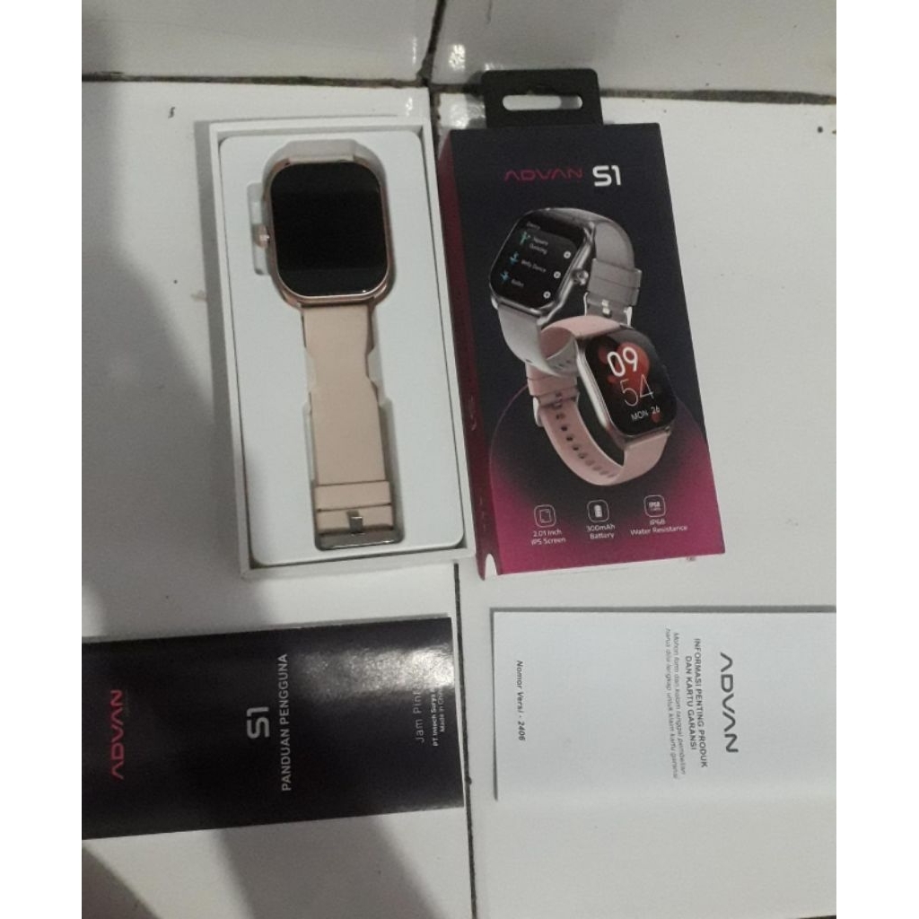 Jual Advan Smartwatch S1 Terlengkap & Harga Terbaru Juni 2026 | Shopee ...