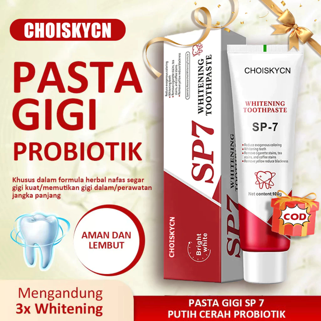 Jual [ 100% asli ] Pasta gigi SP7 odol pemutih gigi dan karang gigi ...