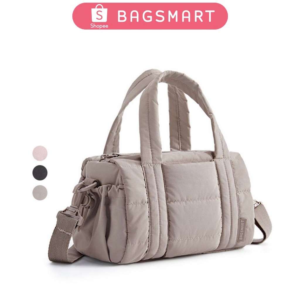 Jual BAGSMART Tas Selempang Wanita Tas Duffel Mini Puffer Tangan Ringan ...