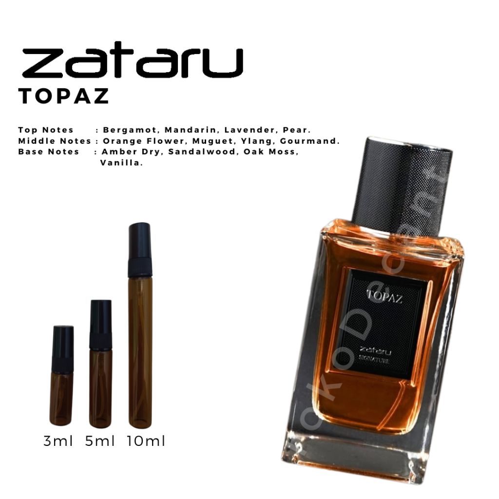 Jual Decant / Vyal Zataru Signature - Topaz | Shopee Indonesia