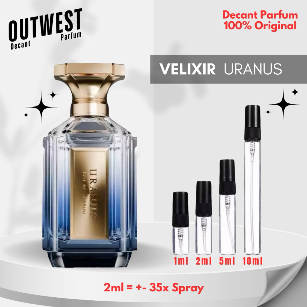 Jual Decant Parfum Velixir Uranus EDP for Unisex | Shopee Indonesia