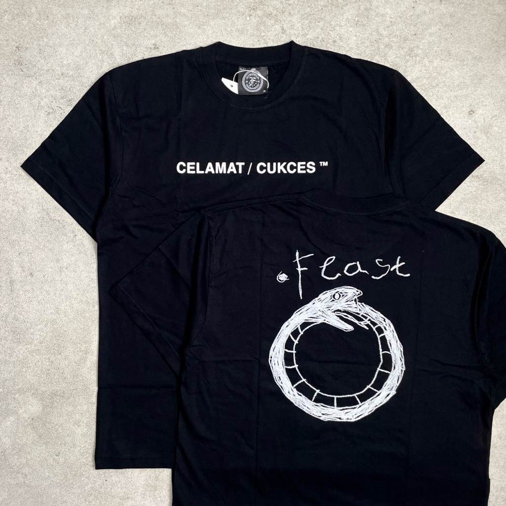 Jual Feast - Celamat/Cukces | Tshirt Black Original Merchandise ...