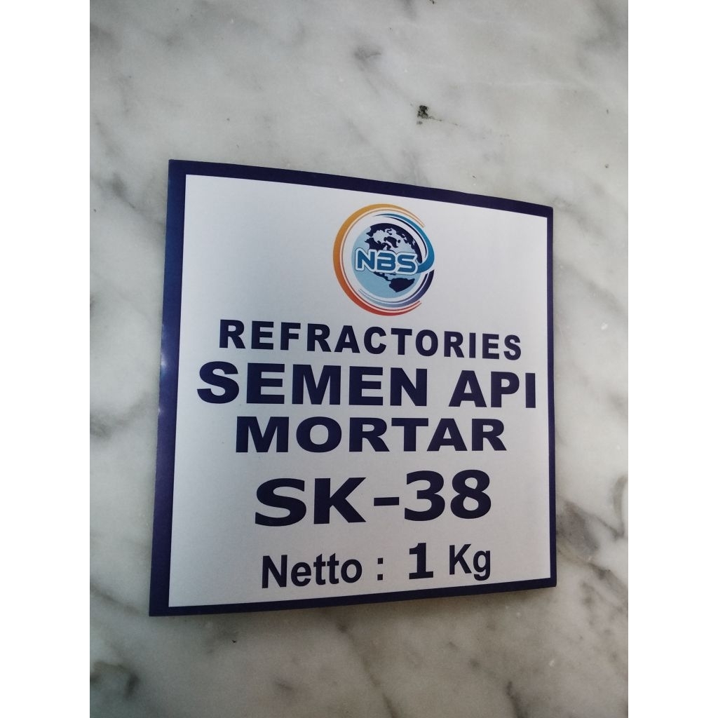 Jual Semen Tahan Api Mortar SK-38 Refractory 1 Kg – Perekat Bata Api ...