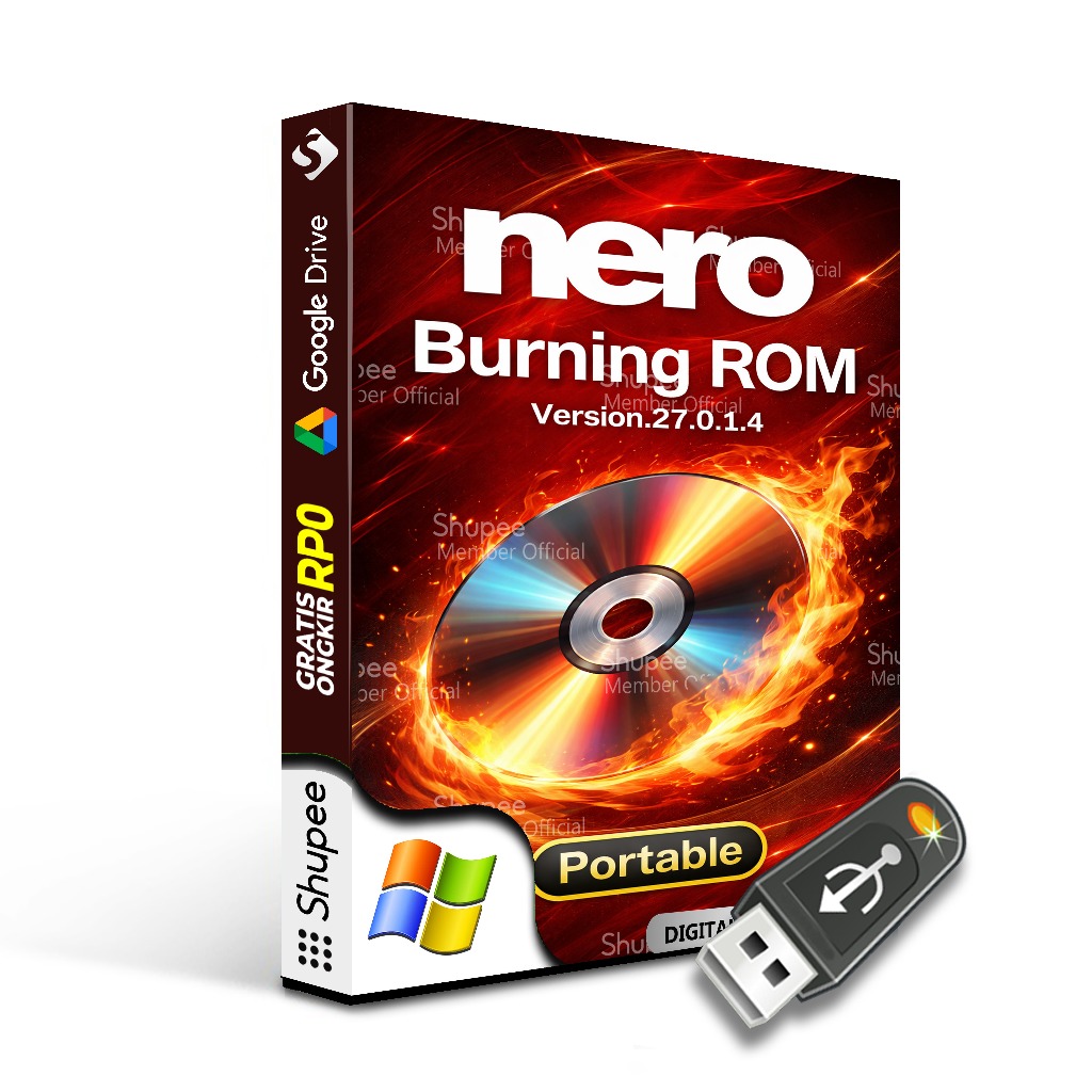 Jual Nero Burning ROM 27 Portable - Tanpa perlu installasi | Shopee ...