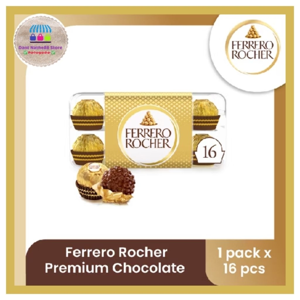 Jual Ferrero Rocher Cokelat Premium | Cokelat Hazelnut | Cokelat ...