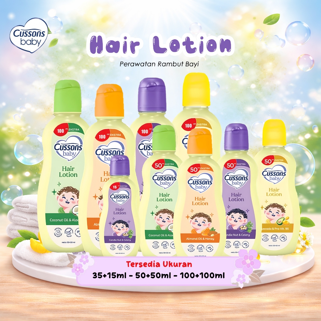 Jual Cusson Baby Hair Lotion Terlengkap & Harga Terbaru Juni 2026 ...