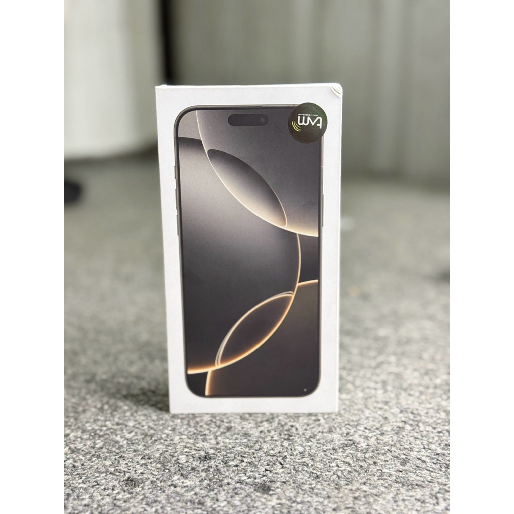 Jual iphone 16 pro max 256gb ibox new warna natural titanium | Shopee ...