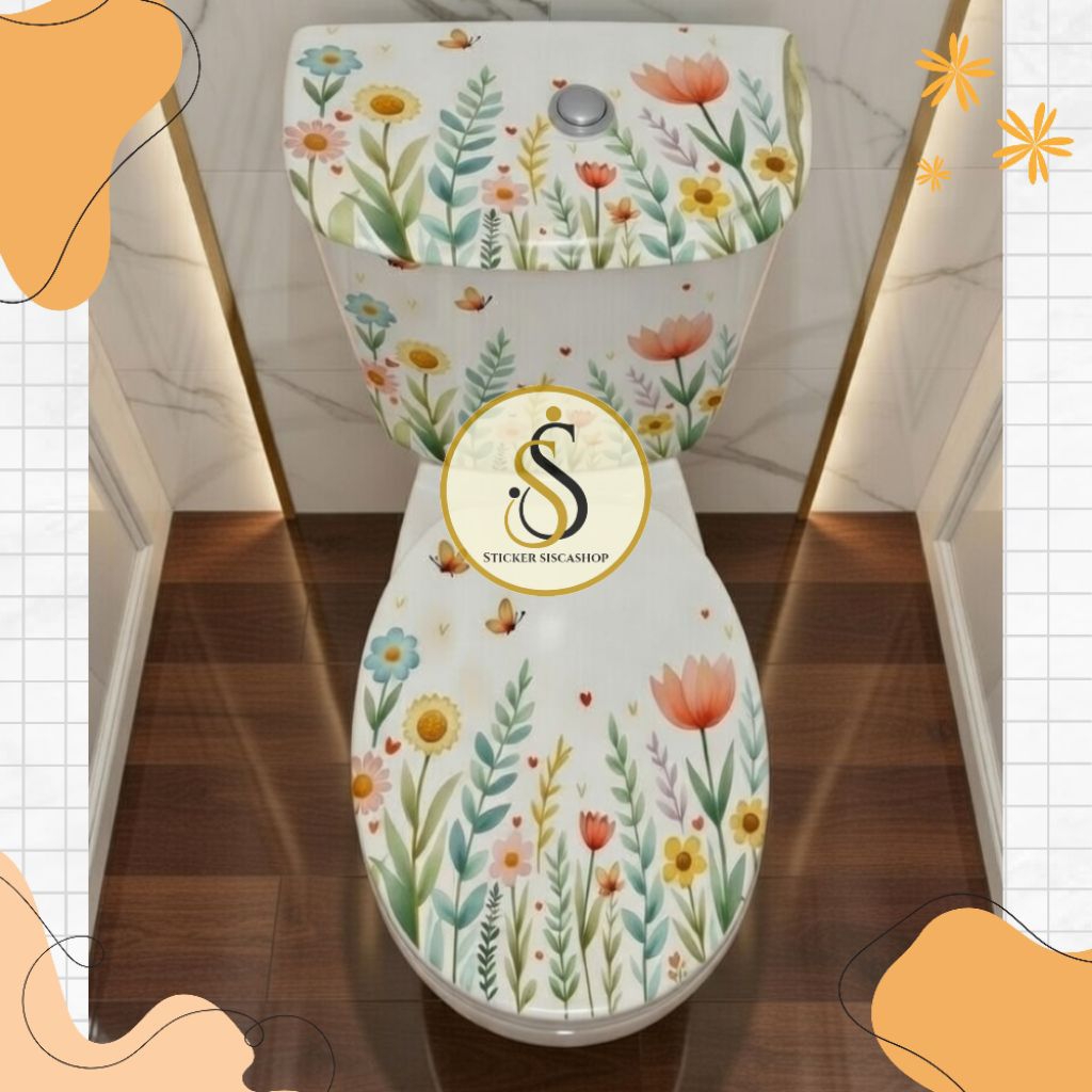 Jual STIKER CLOSET DUDUK/ CLOSET/STIKET TOILET/STICKER CLOSET/STIKER ...