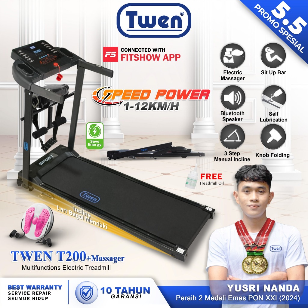 Jual Treadmill Terlengkap & Harga Terbaru Mei 2026 | Shopee Indonesia