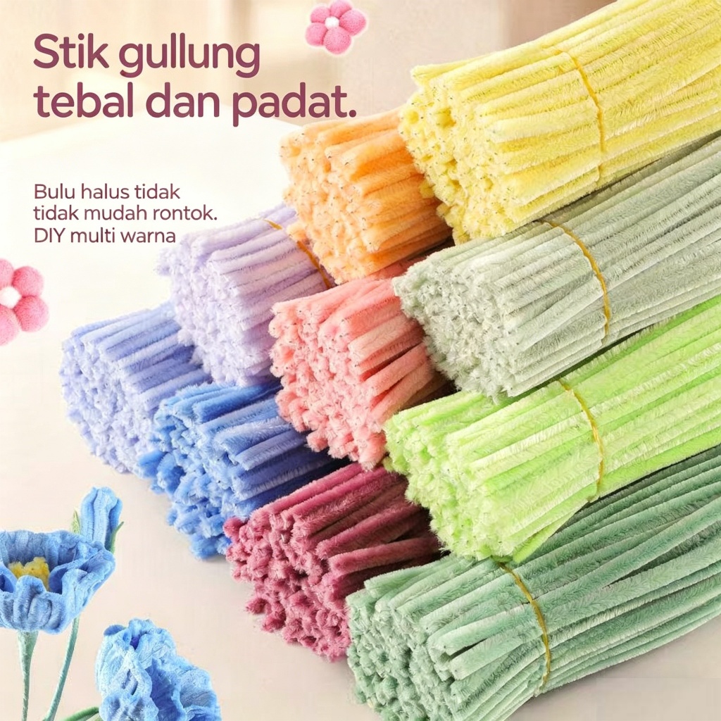 Jual Pipe Cleaner Flower Terlengkap & Harga Terbaru Juni 2026 | Shopee ...