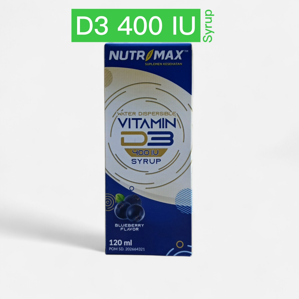 Jual Nutrimax Vitamin Vit D3 Anak Ibu Hamil 400 IU Sirup Kesehatan ...
