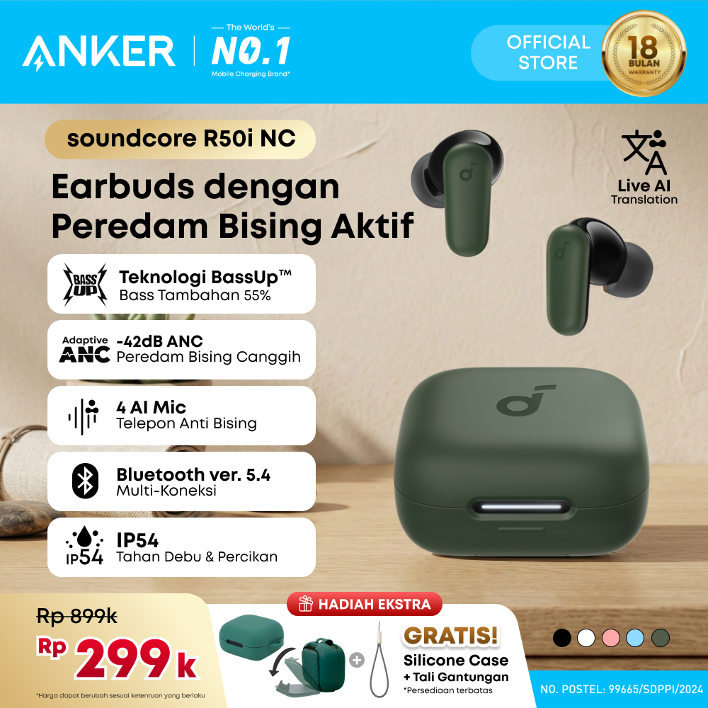 Jual Soundcore R50I Nc Terlengkap & Harga Terbaru Juni 2026 | Shopee ...