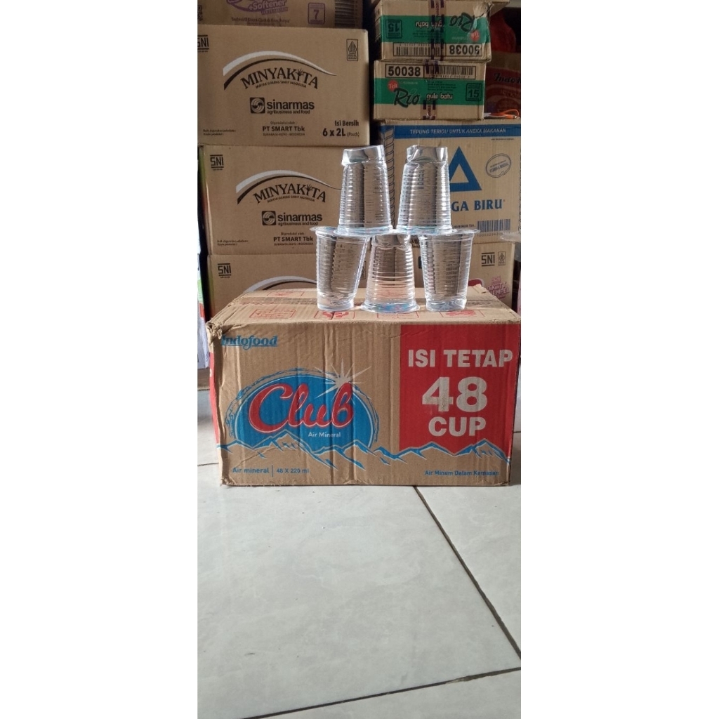 Jual Club Gelas 1 Dus Terlengkap & Harga Terbaru Juni 2026 | Shopee ...