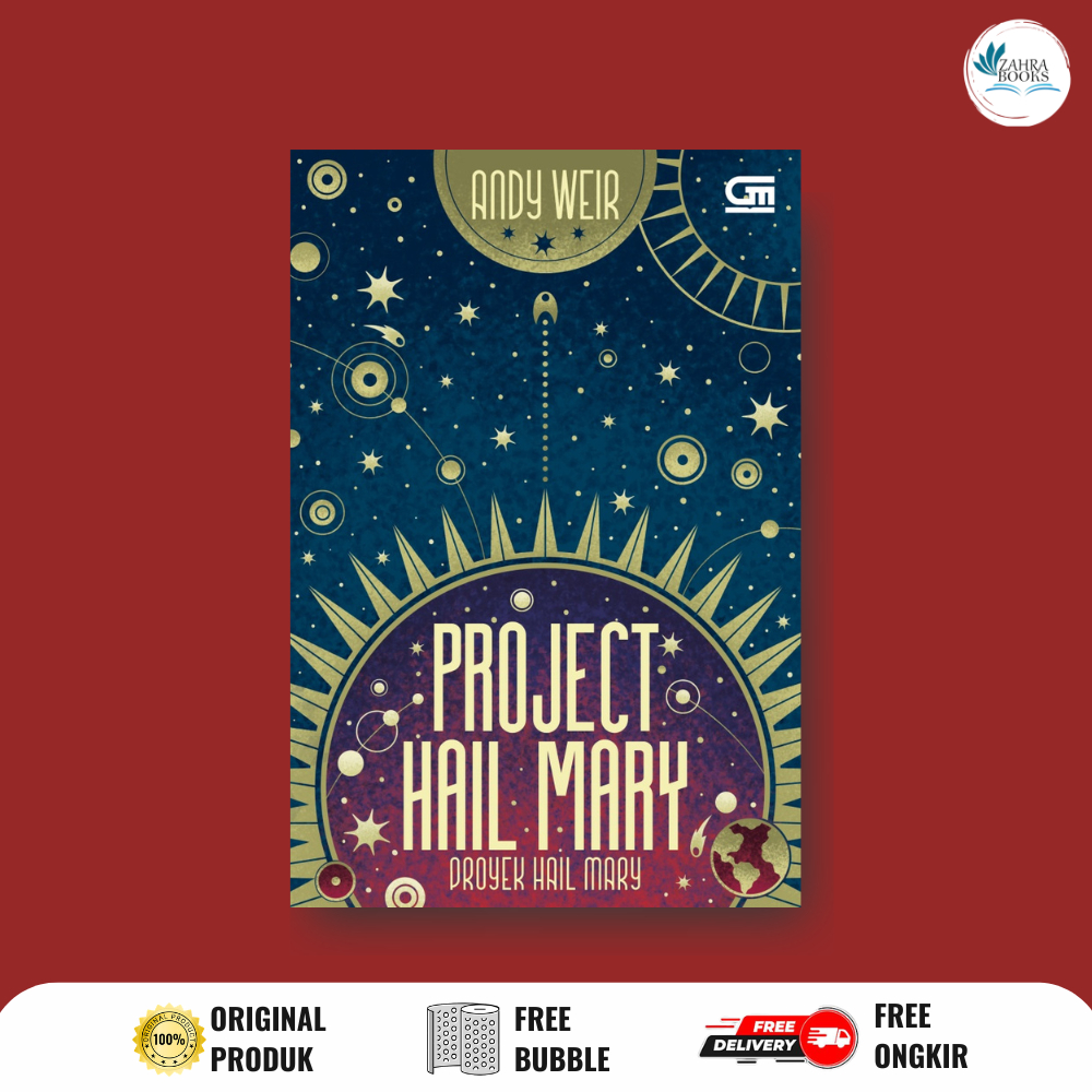 Jual NOVEL PROYEK HAIL MARY (Project Hail Mary) By Andy Weir - Gramedia ...