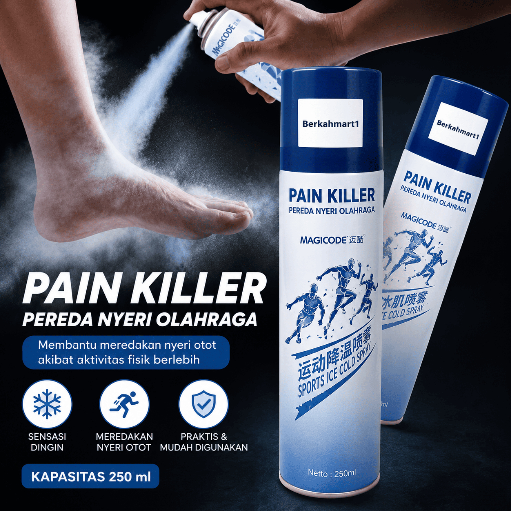 Jual Pain Killer Semprotan Pereda Nyeri MAGICODE Cooling Spray 250 ml ...