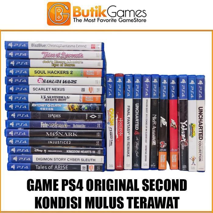 Jual Game Kaset CD BD Bluray Disc PS4 Original Murah Bekas Second Used ...