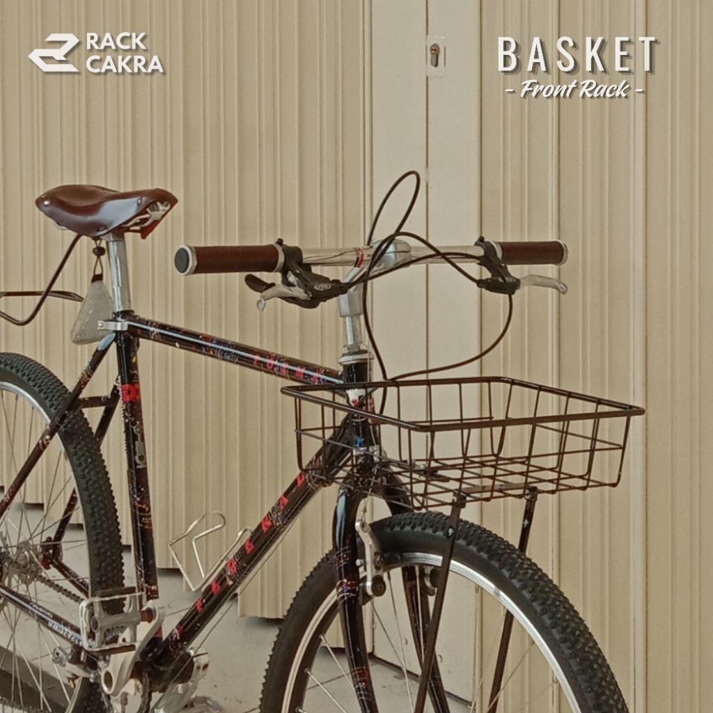 Jual Rack Cakra Front Basket Rack - Keranjang Ram Rak Depan Sepeda ...