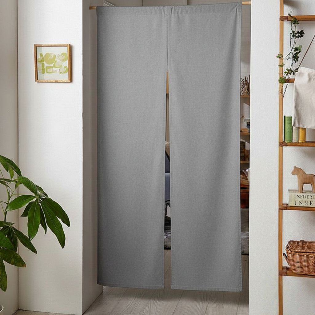 Jual Gorden Noren Jepang Polos Minimalis | Tirai Pintu Aesthetic ...