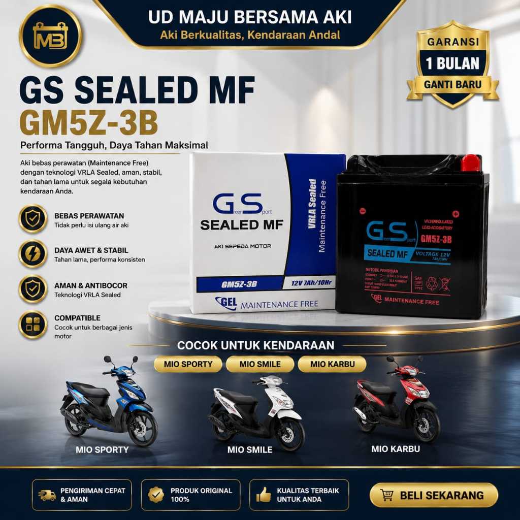 Jual Aki Mio Smile Terlengkap & Harga Terbaru Juni 2026 | Shopee Indonesia