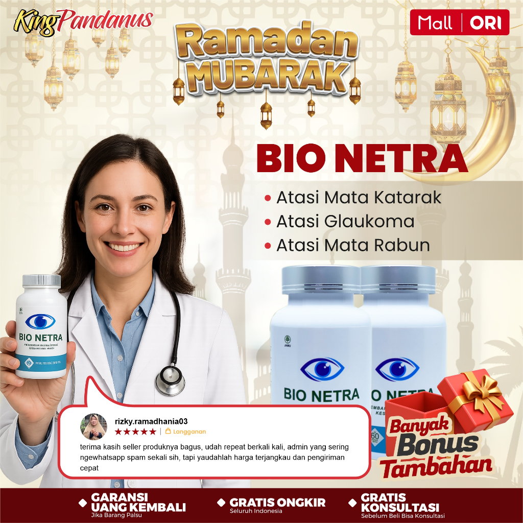 Jual BIO NETRA Obat Herbal Spesial Mengatasi Mata Rabun Minus Plus ...