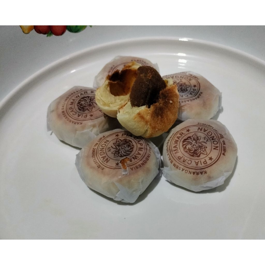 Jual Bakpia kacang hijau-pia cap Mawar khas Bali | Shopee Indonesia