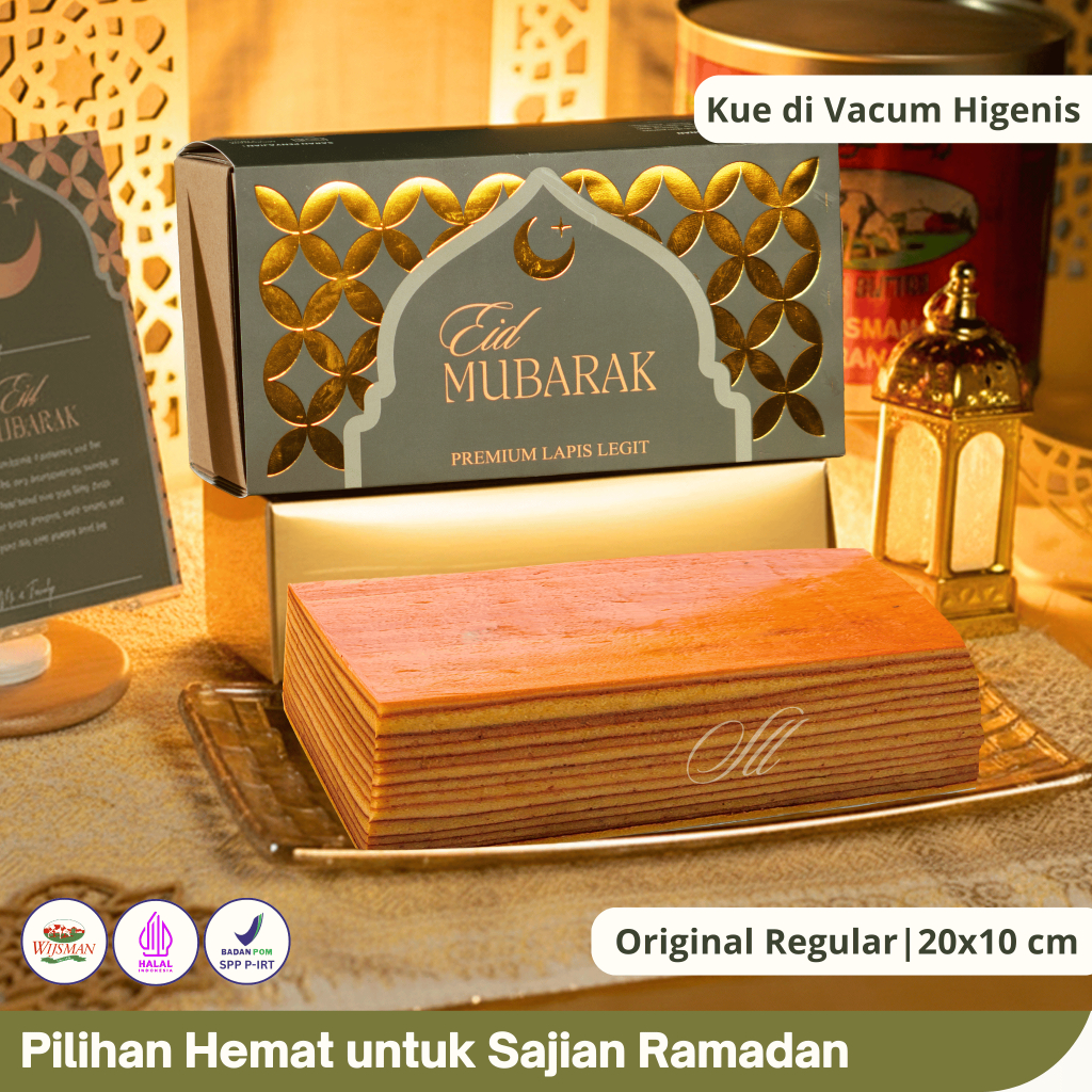 Jual Lapis Legit Original 20x10 cm – REGULAR – Wisman 100% Halal ...