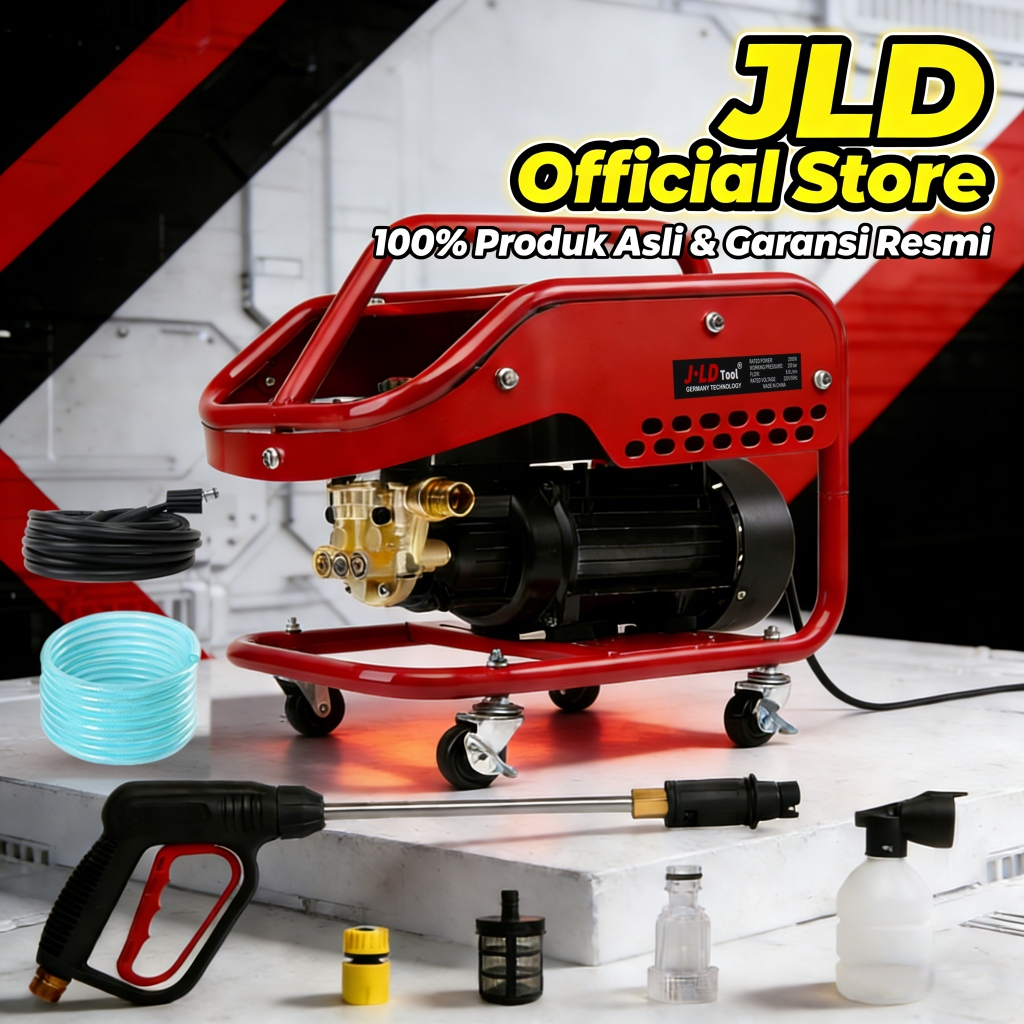 Jual JLD Mesin Cuci Steam Mobil AC Motor / High Pressure Water T-2 ...