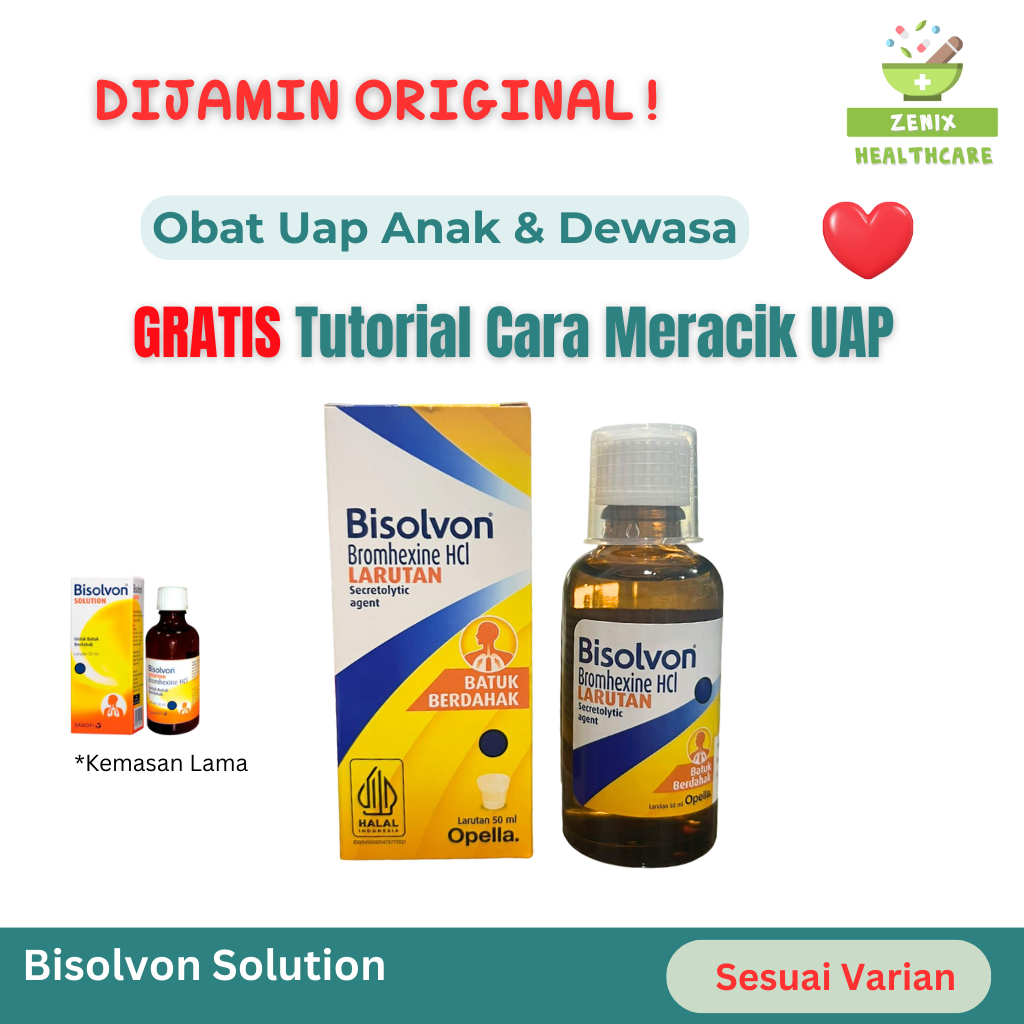 Jual Bisolvon Solution – Inhalasi Uap Nebulizer Redakan Batuk & Dahak ...