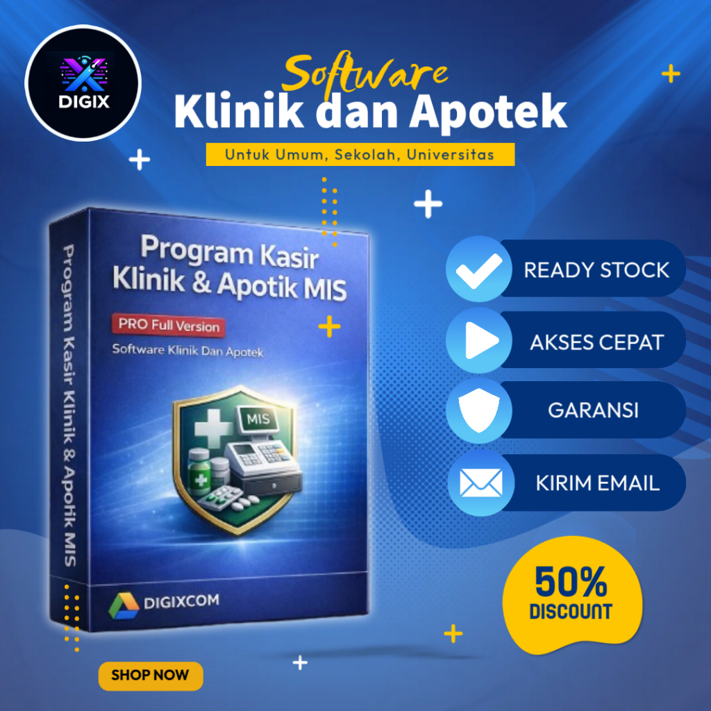 Jual Software Klinik Dan Apotek Program Kasir Klinik & Apotik MIS ...