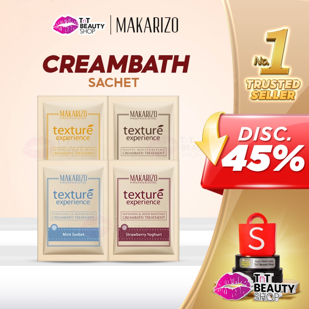 Jual Makarizo Professional Texture Experience Sachet 60gr - Creambath ...