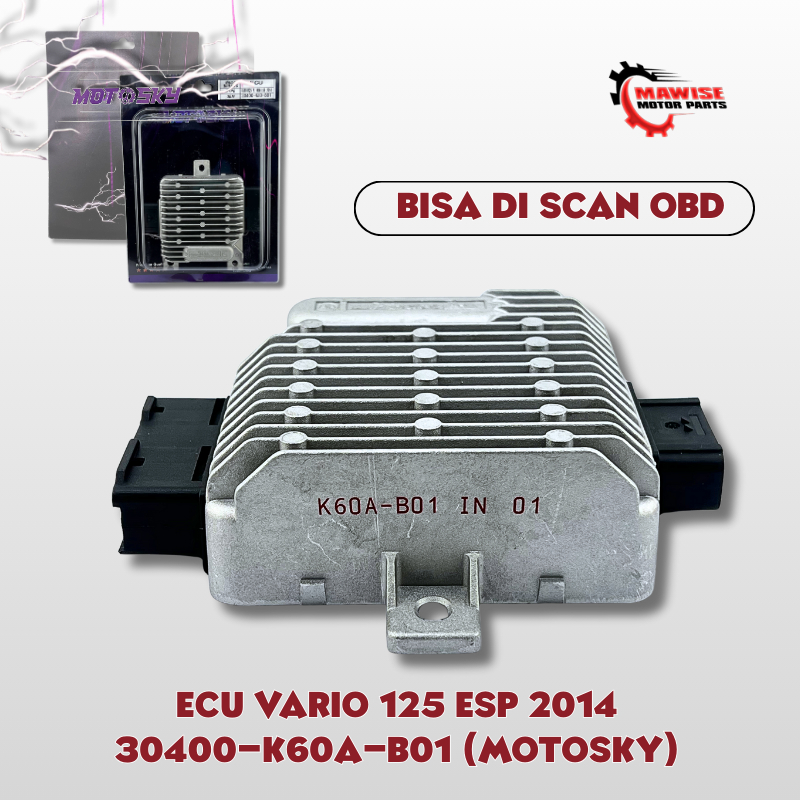 Jual ECU VARIO 125 ESP 2015-2018 K60-B01 MOTOSKY – ECU ENGINE CONTROL ...