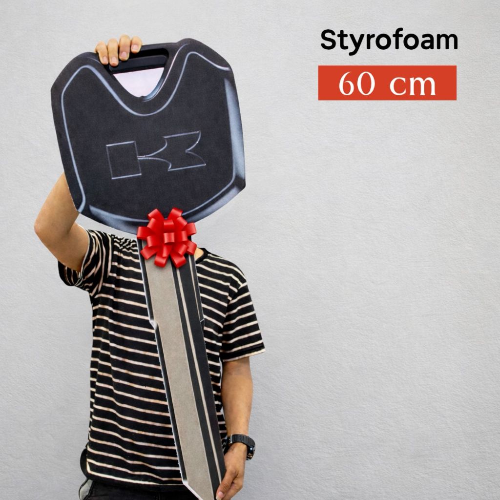 Jual Kunci simbolis dummy motor custom semua tipe rumah Styrofoam Bahan ...