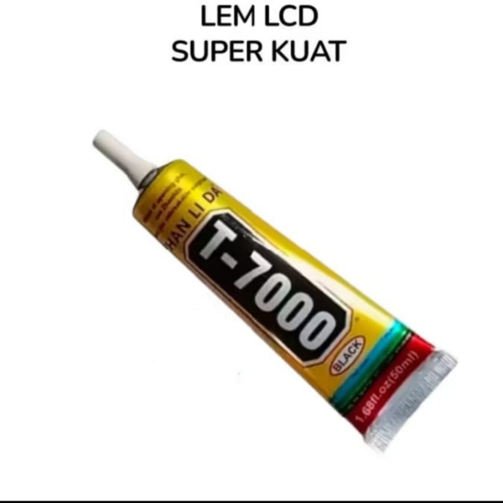 Jual Lem T7000 Hitam Black Glue 15ml / 50ml / 110ml Original - Lem LCD ...