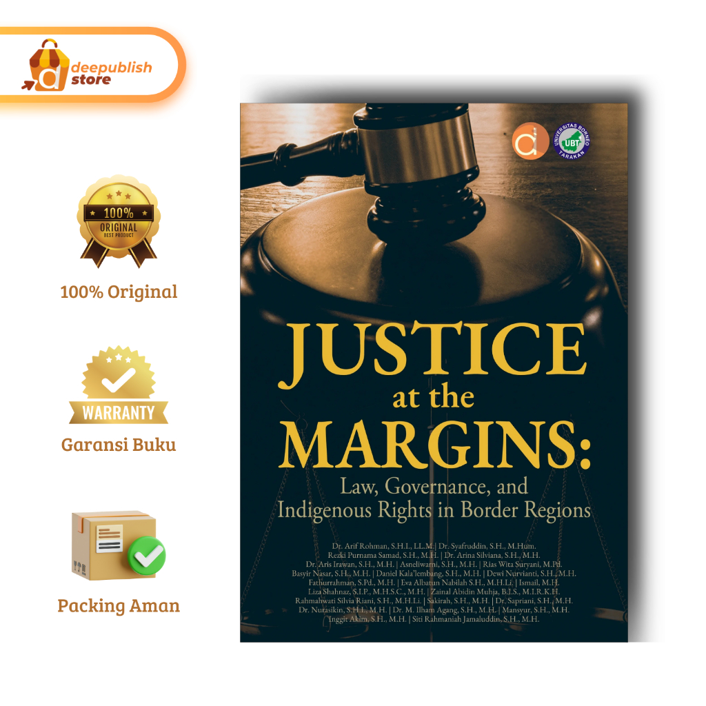 Jual BUKU JUSTICE AT THE MARGINS : LAW, GOVERNANCE, AND INDIGENOUS ...