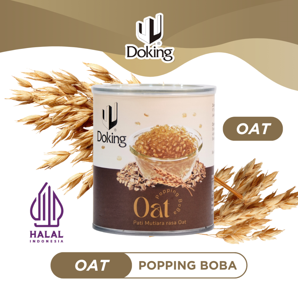 Jual Doking Granule Popping Boba Oat 850g - TERBARU Boba Popping isi ...