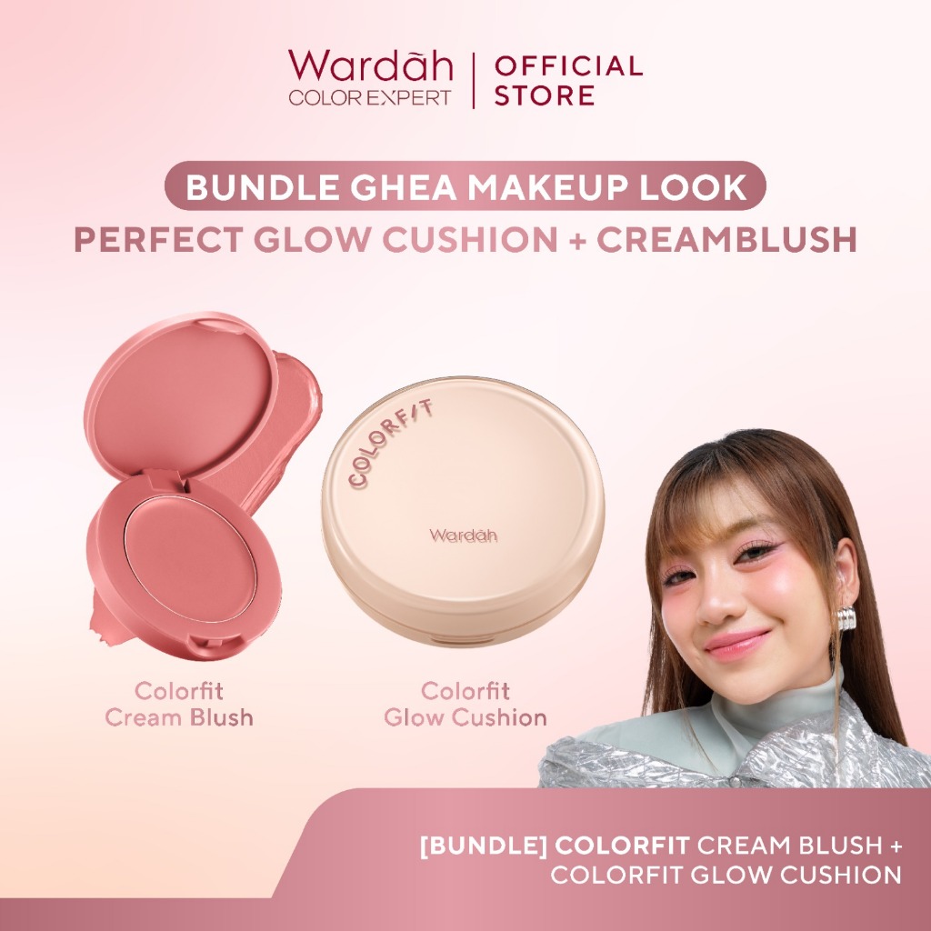 Jual [BUNDLE] WARDAH Paket Colorfit Perfect Glow Cushion 15 g + Cream ...