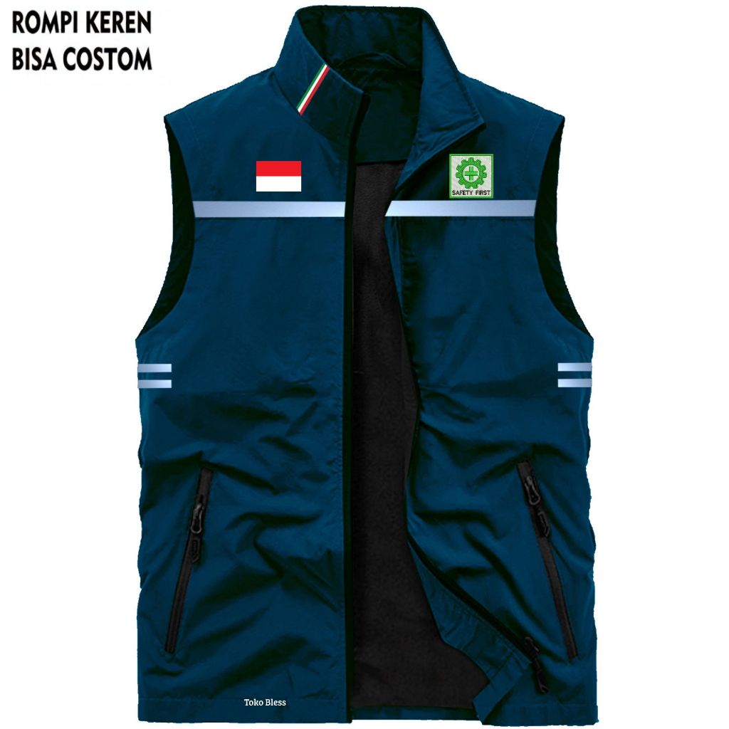 Jual Gudang Rompi K3 Safety First!!! Rompi K3 Keselamatan Kerja, Rompi ...