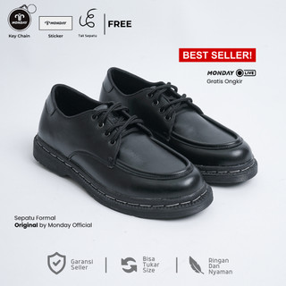 Jual Monday Official - Prof Black - Sepatu Formal Pria Wanita Casual ...