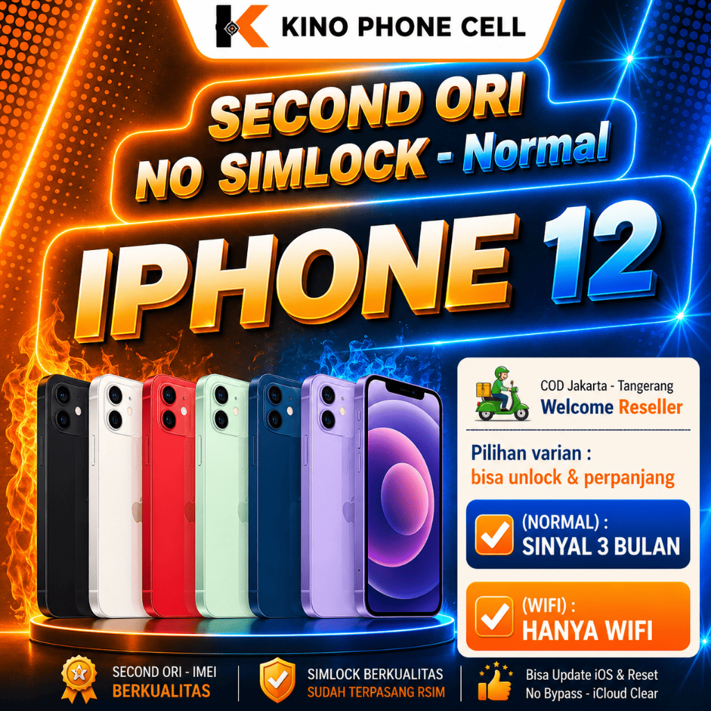 Jual IPHONE 12 & IPHONE 12 Mini Second 64GB 128GB 256GB Inter Normal ...