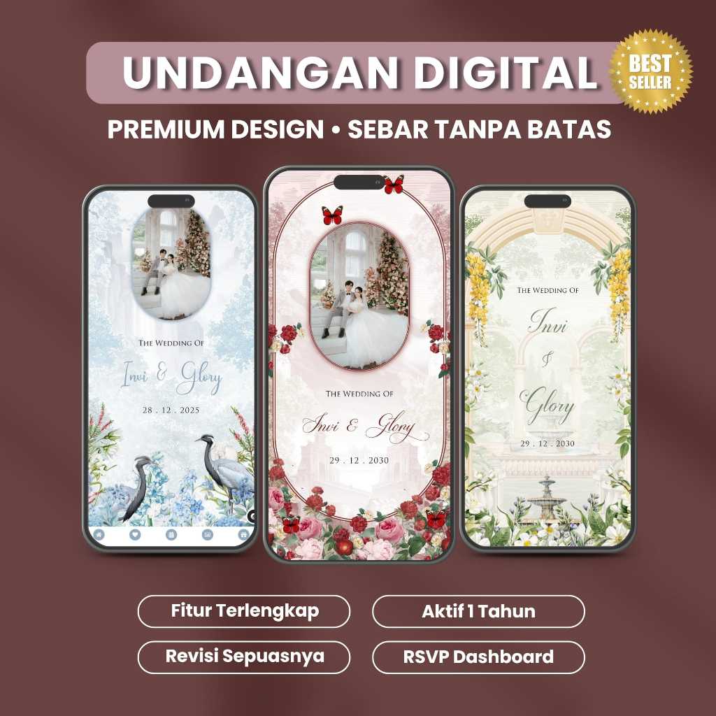 Jual Undangan Digital Terlengkap & Harga Terbaru Mei 2026 | Shopee ...