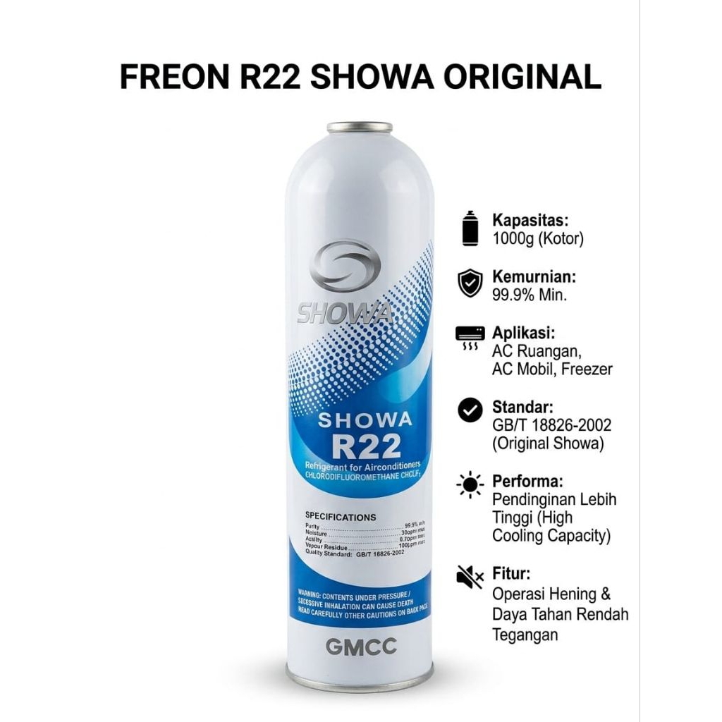 Jual Freon R22 Terlengkap & Harga Terbaru Juni 2026 | Shopee Indonesia