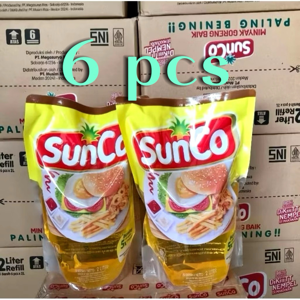 Jual Sunco Minyak 2 Liter 1 Dus Isi Terlengkap & Harga Terbaru Juni ...