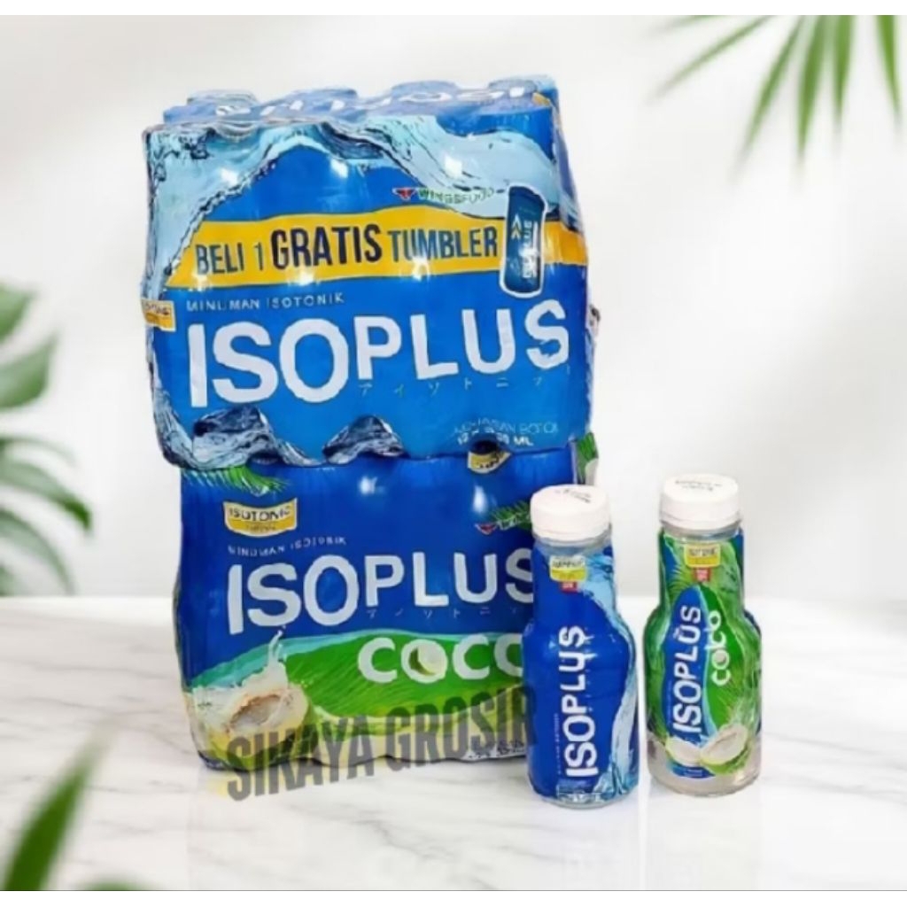 Jual Isoplus Minuman Isotonik Original Dan Coco 1 Slop isi 12 Pcs x ...
