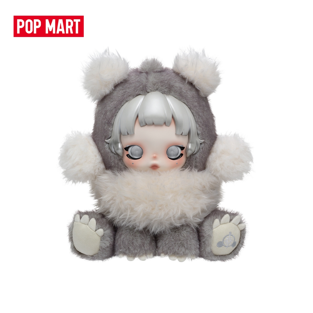 Jual POP MART SKULLPANDA Punk Panda Plush Doll Action Figure Birthday ...